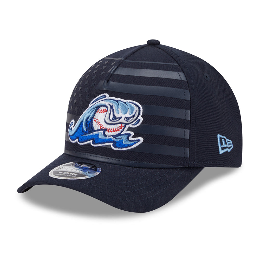 West Michigan Whitecaps New Era 9FORTY MC Sublimated Flag Cap – West ...